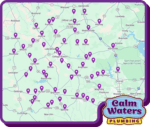 Service Areas | Calm Waters Plumbing